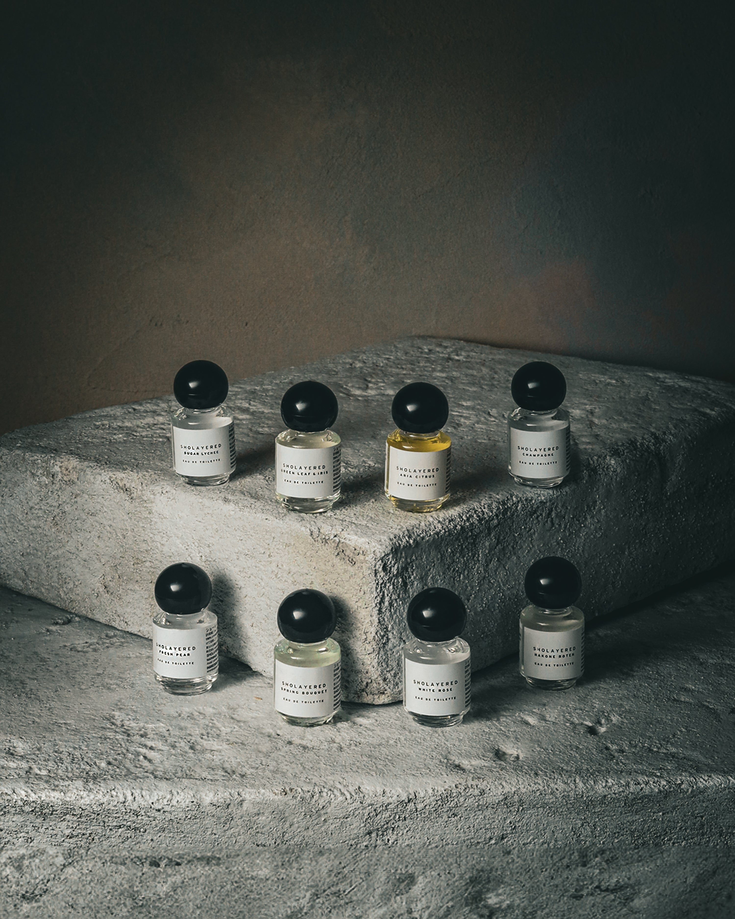 【送料無料｜お一人様5個まで】SHOLAYERED EDT ガチャ｜オードトワレ｜5ml